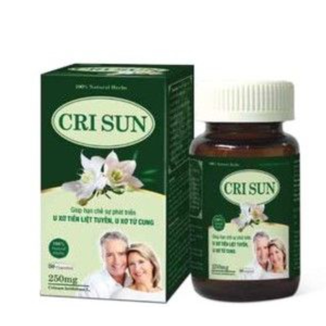 CRI SUN ( Hỗ trợ giảm u xơ tử cung, u xơ tiền liệt tuyến ) | Shopee ...
