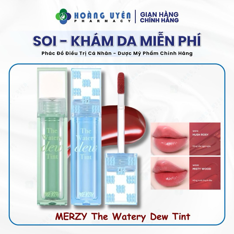 (New)(Ver.4) Son Tint Bóng Merzy The Watery Dew Tint #WD21 Burnt Maple ...