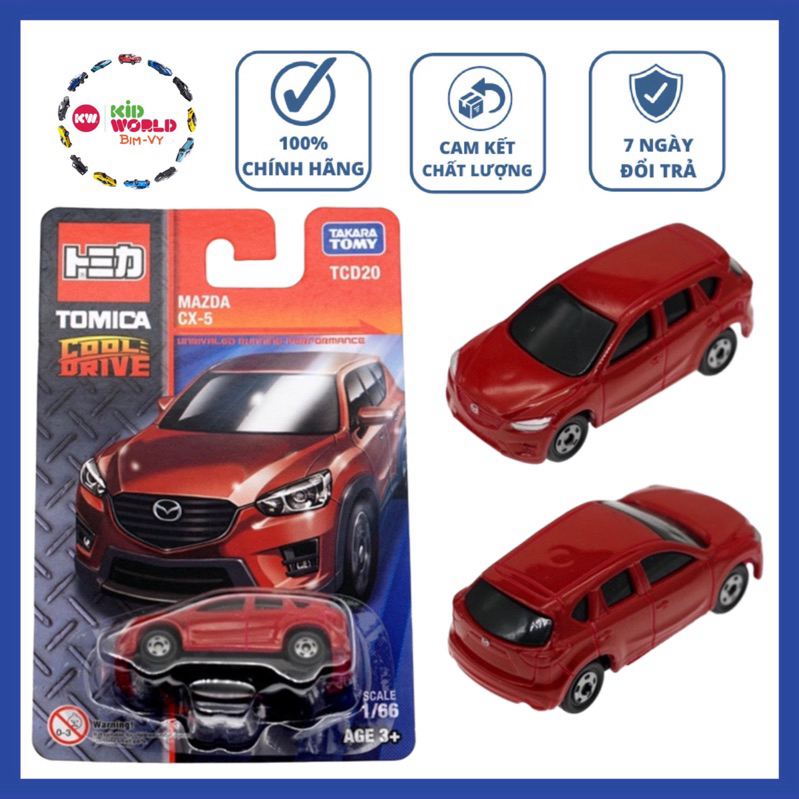 Xe mô hình Tomica Card Cool Drive Mazda CX-5 TCD20. Made in China. Tỷ ...