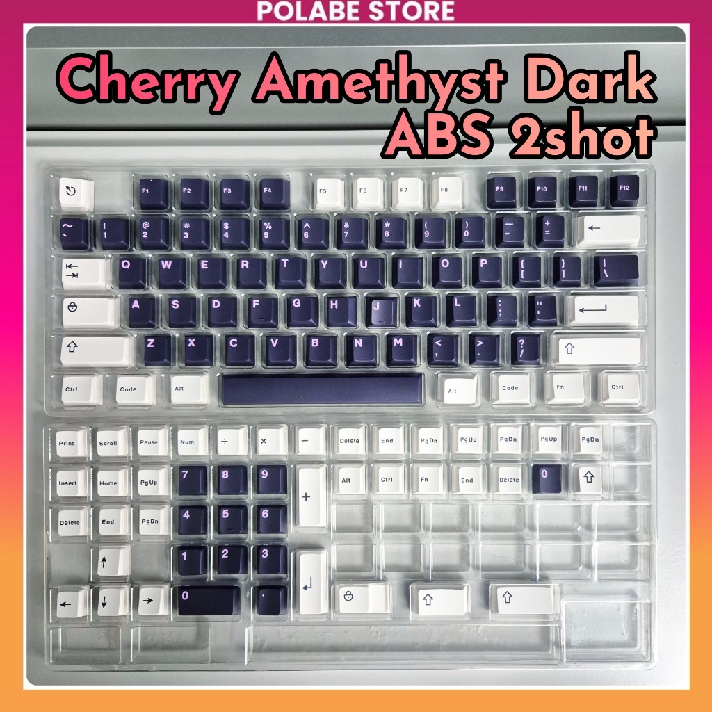 Keycap Cherry CMK Yuru bàn phím cơ Tổng hợp Cherry Arctic Rome profile ...