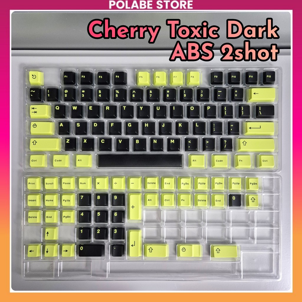 Keycap Cherry CMK Yuru bàn phím cơ Tổng hợp Cherry Arctic Rome profile ...