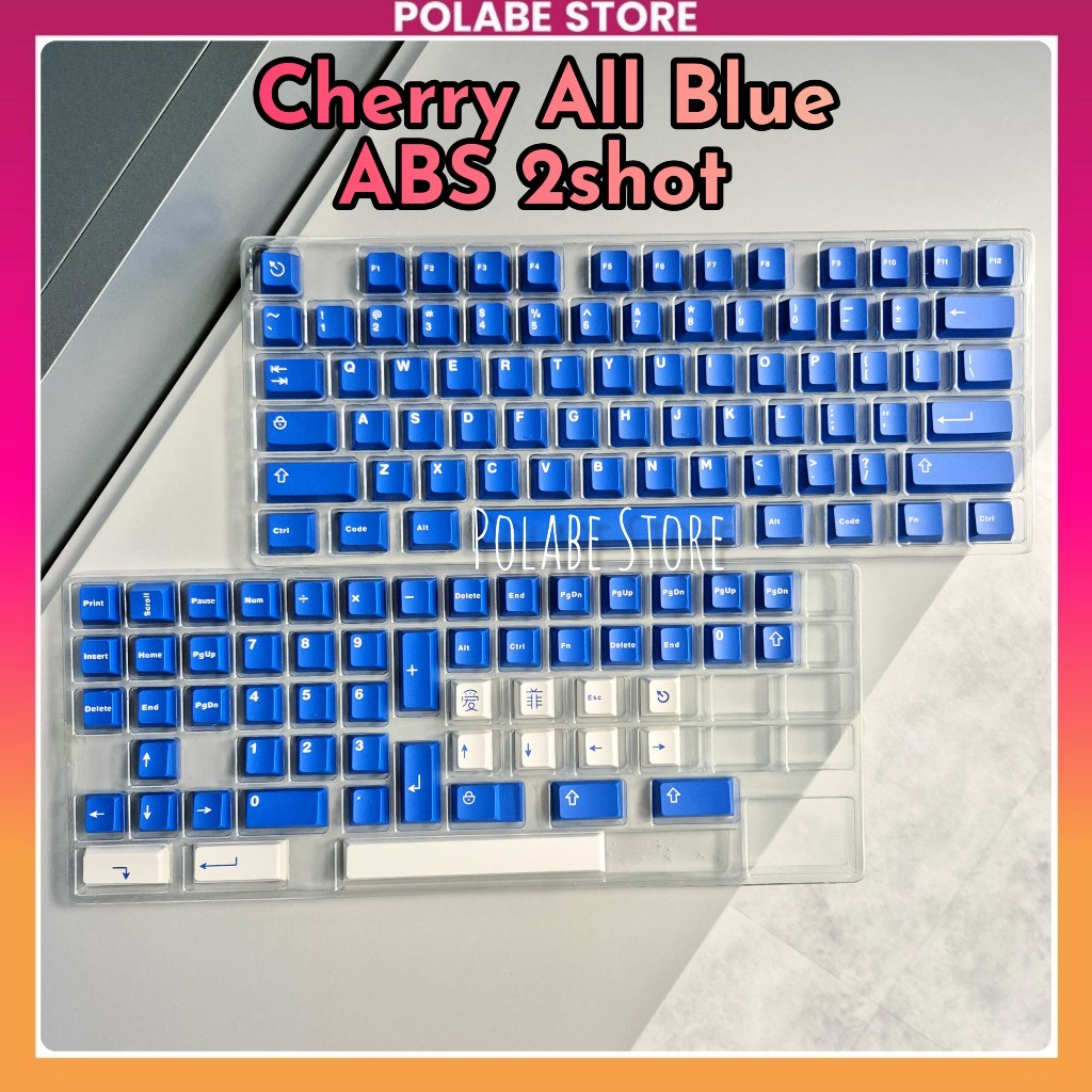 Keycap Cherry CMK Yuru bàn phím cơ Tổng hợp Cherry Arctic Rome profile ...