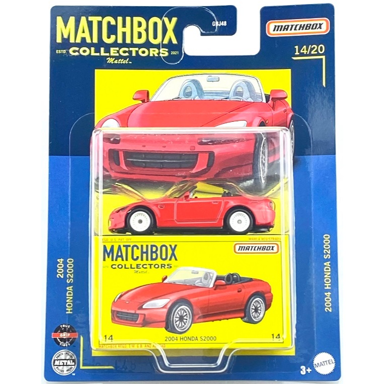 Xe mô hình Matchbox Superfast Moving Parst Japan 2004 '04 Honda S-2000 ...