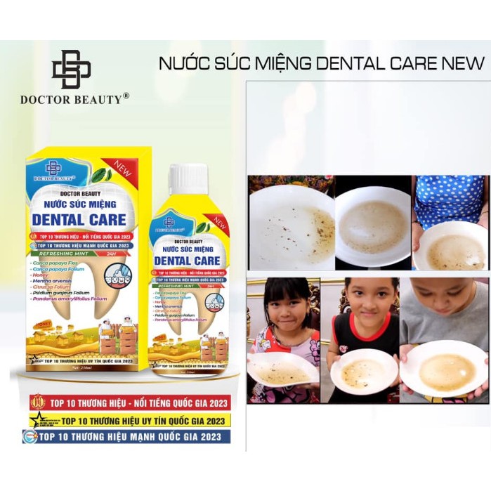 Nước Súc Miệng Dentalcare, Trắng Răng Thơm Miệng, Khử Mùi Hôi Miệng ...