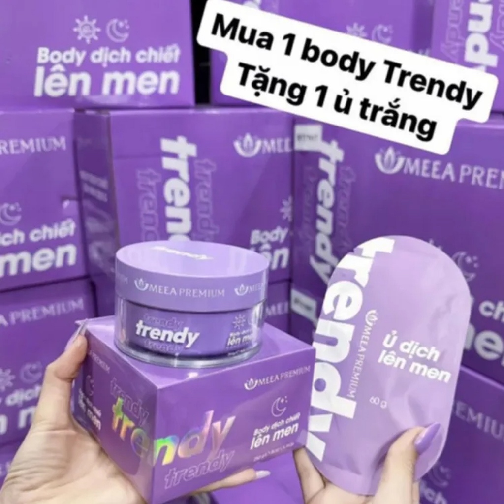 [Tặng Ủ Trắng] Kem body FRENDY Meea dưỡng trắng cấp ẩm trẻ hóa da ...
