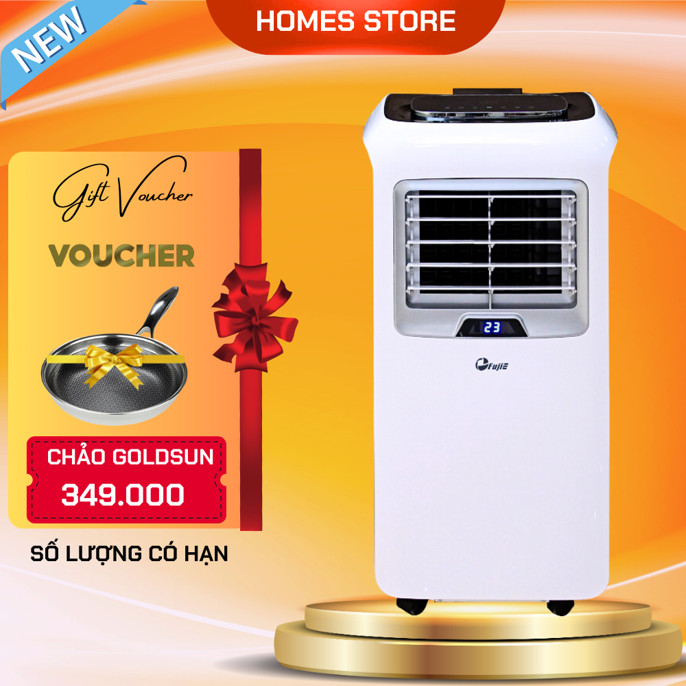 Máy Điều Hòa Di Động Làm Mát Fujie MPAC12B 12000 BTU Công Nghệ Nhật Bản Có Thể Di Chuyển Công ...