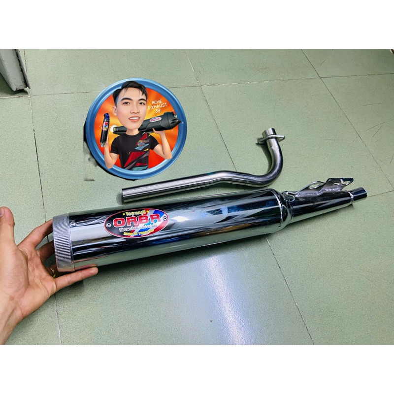 Pô Wave 110 Xi Đích Nhôm orbr Sử dụng Wave nhỏ Móc Nĩ Ấm | Shopee Việt Nam