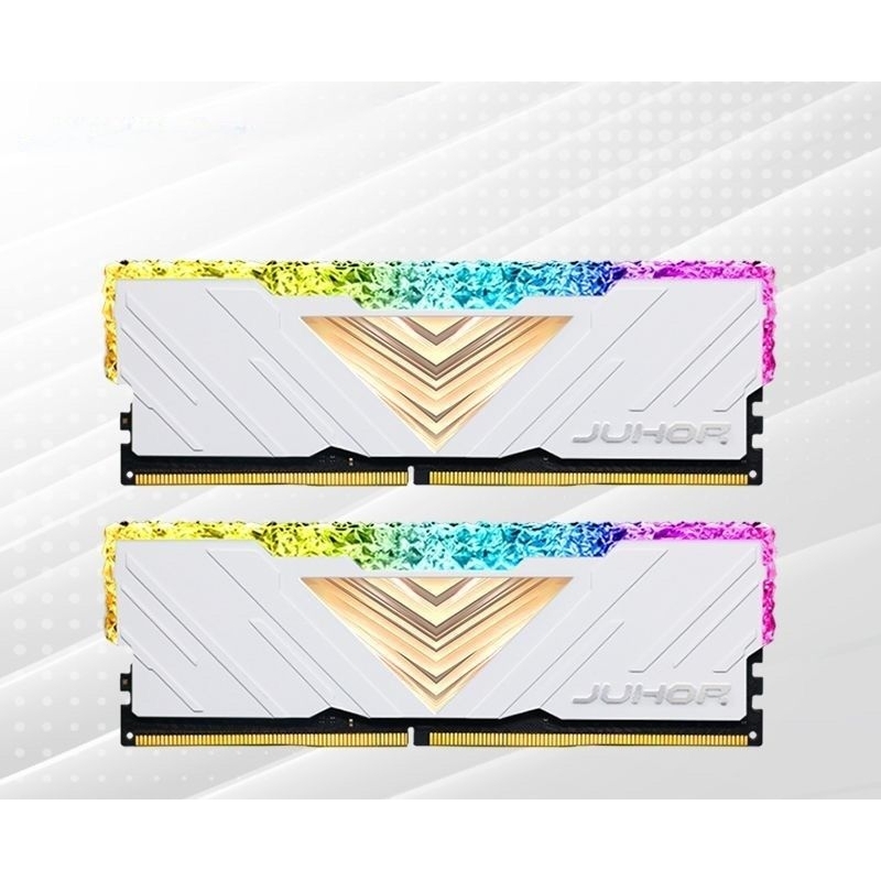 Kit Ram JuHor Led Rgb Ddr4( 2 thanh ram) 8Gb*2 buss 3200 new box bảo ...