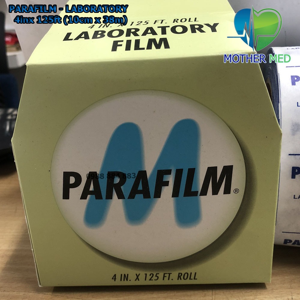 Cuộn màng Parafilm - Giấy Parafilm dùng trong thí nghiệm, y tế (10cm x ...
