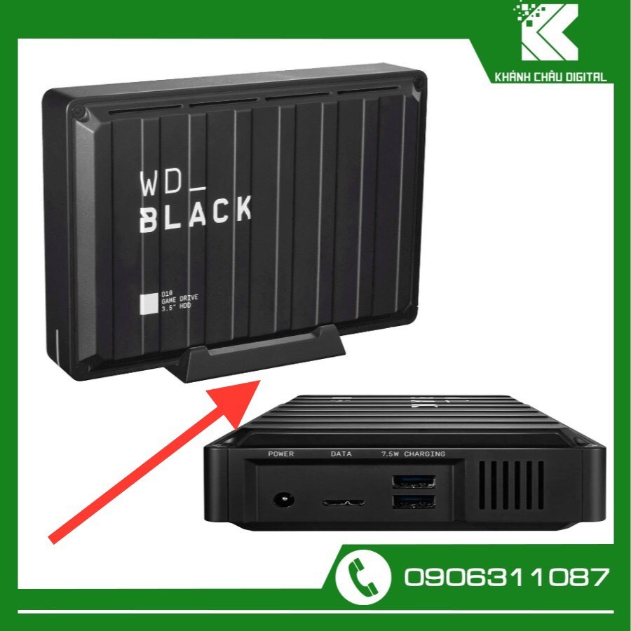 Chân đế, giá đỡ ổ cứng di động WD Black D10 chính hãng - Mount for ...