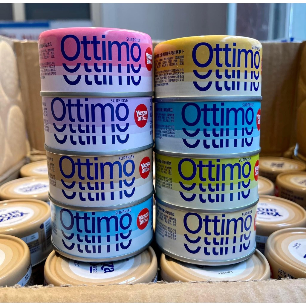 Combo 10 lon pate mix trái cây OTTIMO thơm ngon dinh dưỡng cho cả mèo ...