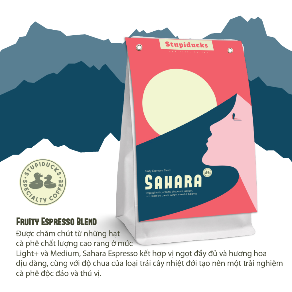 Cà Phê Pha Máy fruity Espresso Arabica Sahara - Stupiducks Specialty Coffee (SSC Roaster ...