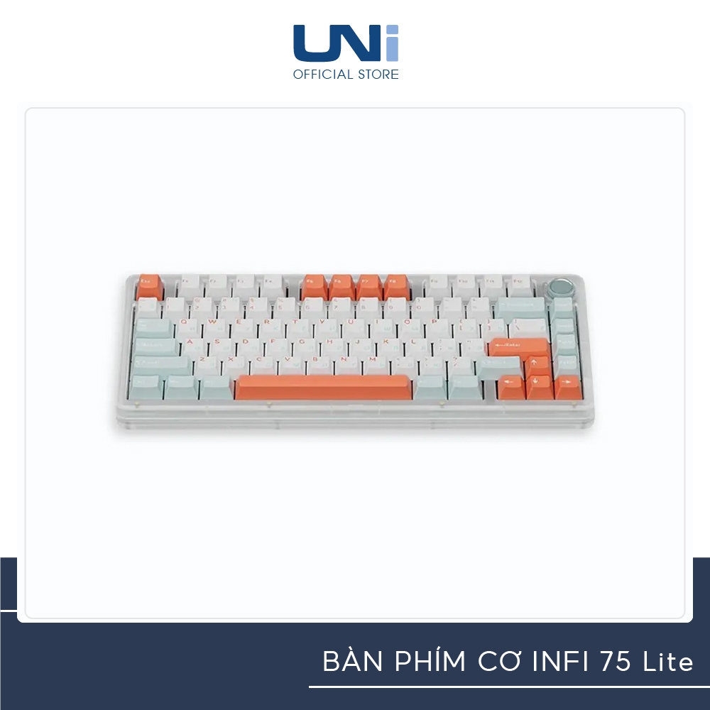 Infiverse infi75 Lite - Bàn phím cơ INFI75 Lite | Mạch Xuôi 3 Modes ...
