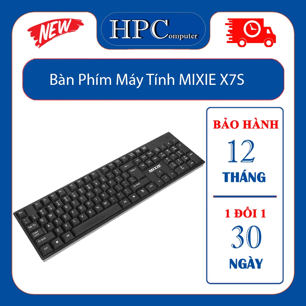 Bàn Phím Máy Tính Mixie x7s Chuyên Dùng Văn Phòng | Shopee Việt Nam