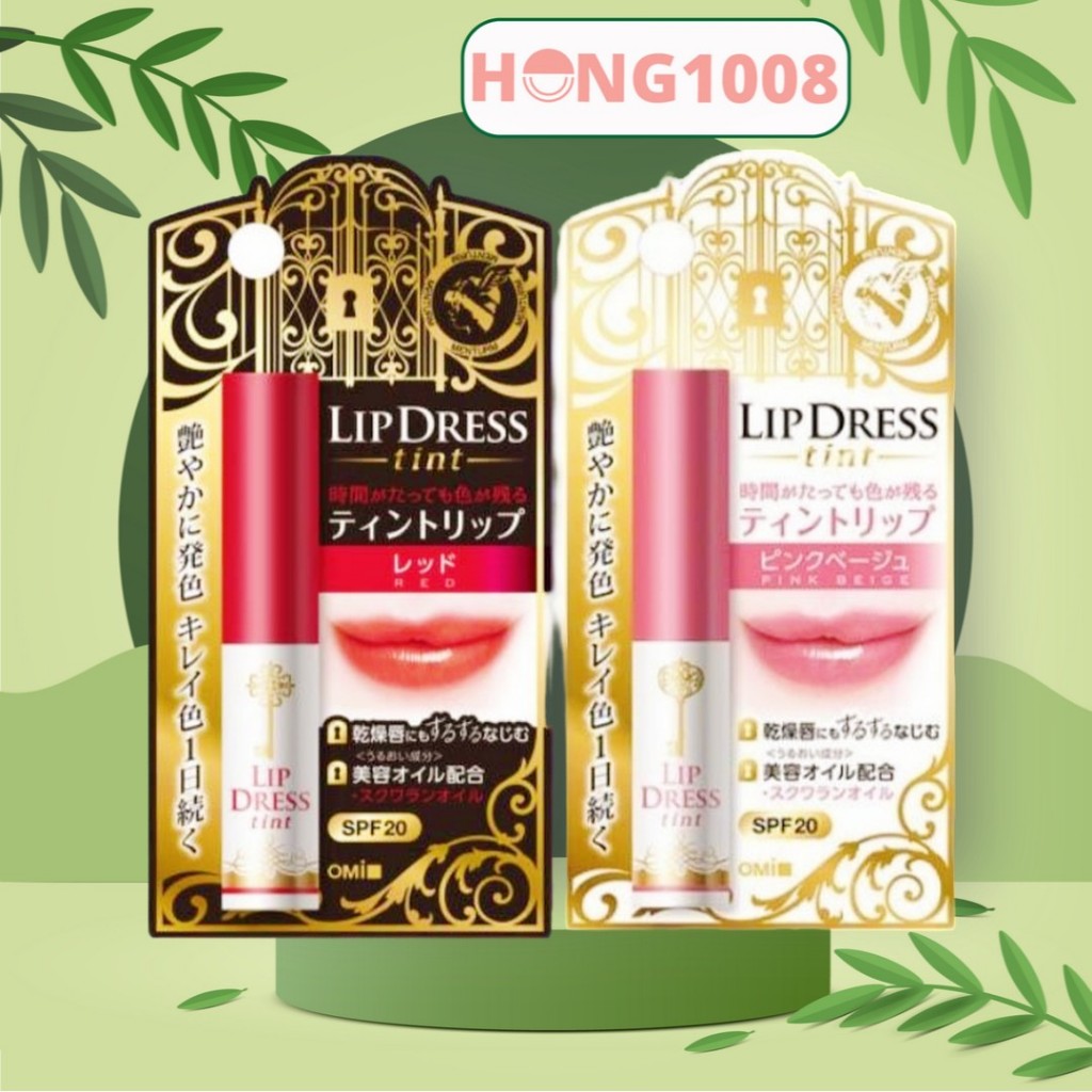 Son Dưỡng Môi Siêu Lì Chống Nắng OMI Lip Dress Tint SPF 20 2g của Nhật ...