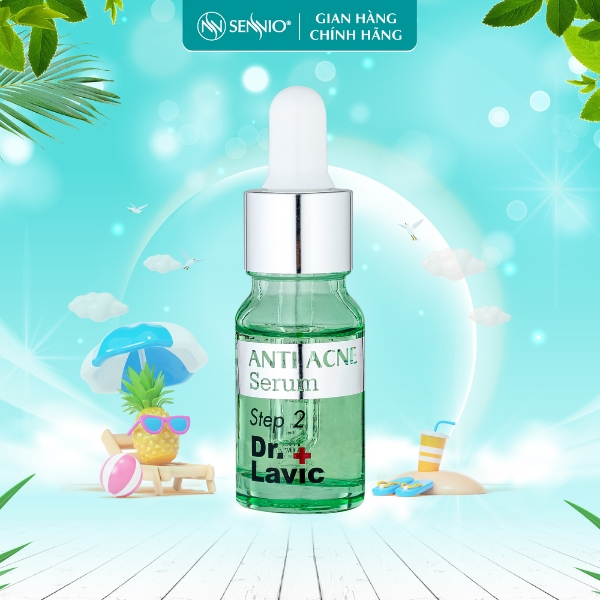 Serum dưỡng da Dr.Lavic Anti Acne Serum Step 2 loại bỏ mụn trắng da ...