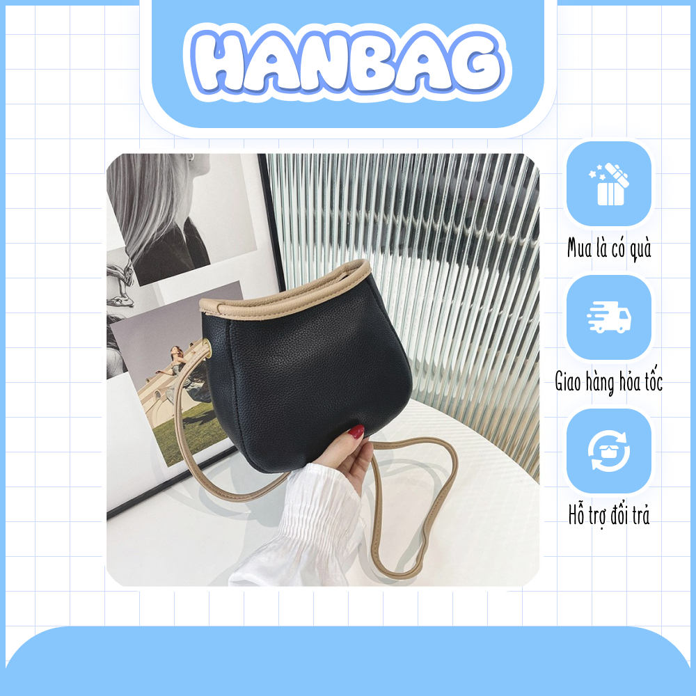 Túi đeo chéo da mềm phong cách nhẹ nhàng Hanbag HB21 | Shopee Việt Nam