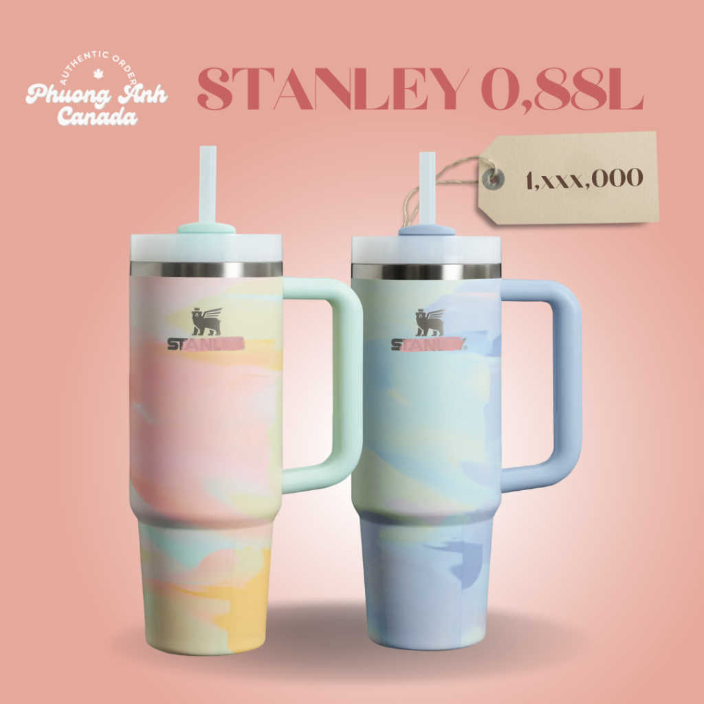 [Chính hãng_Thương hiệu Mỹ] Ly giữ nhiệt Stanley thép không gỉ có tay ...