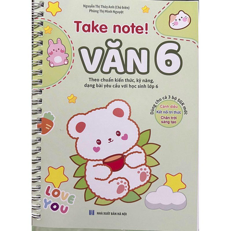 Sách - Take Note ! Văn 6 ( Dùng Chung Cả 3 Bộ SGK Mới ) | Shopee Việt Nam