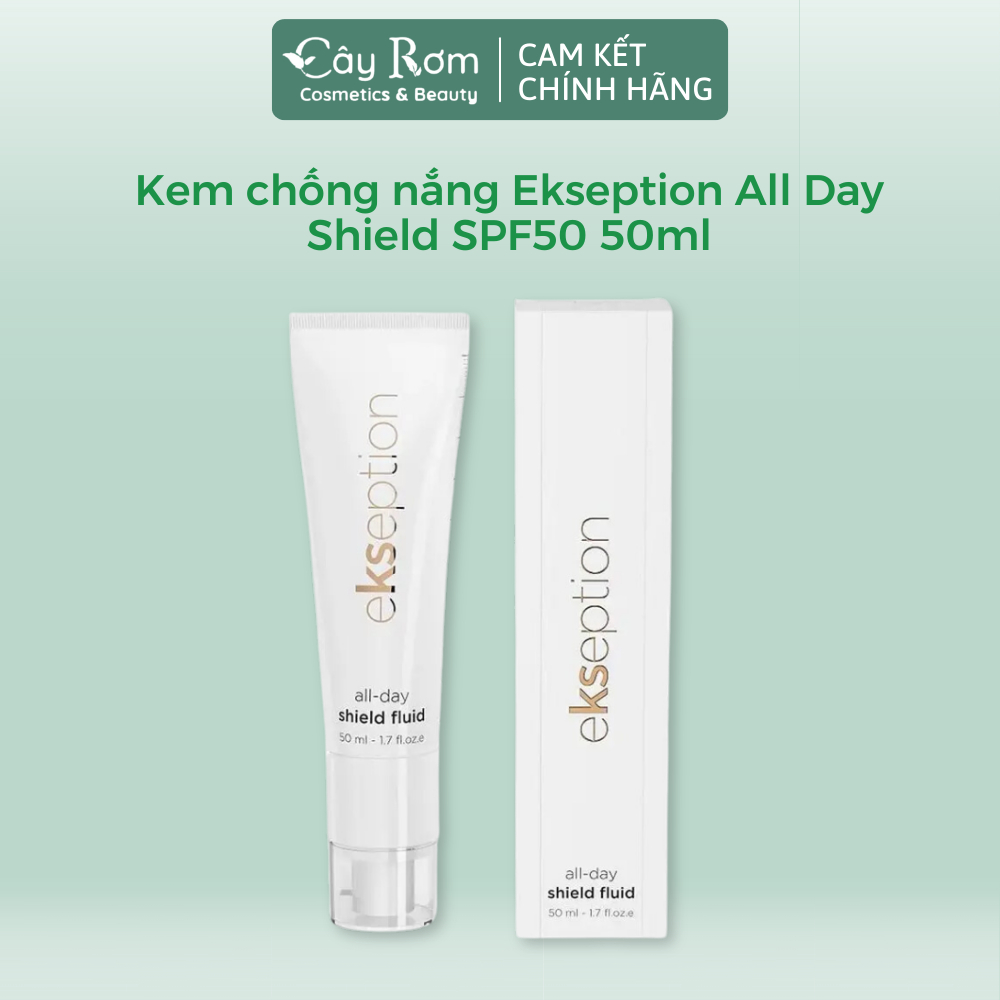 Kem chống nắng Ekseption All Day Shield SPF50 50ml | Cây Rơm Cosmetics ...