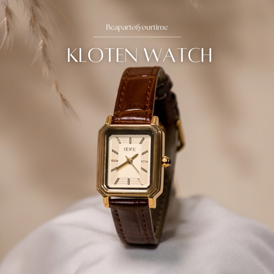 Đồng Hồ Nữ IEKE Kloten Chống Nước Dây Da Cao Cấp | Shopee Việt Nam