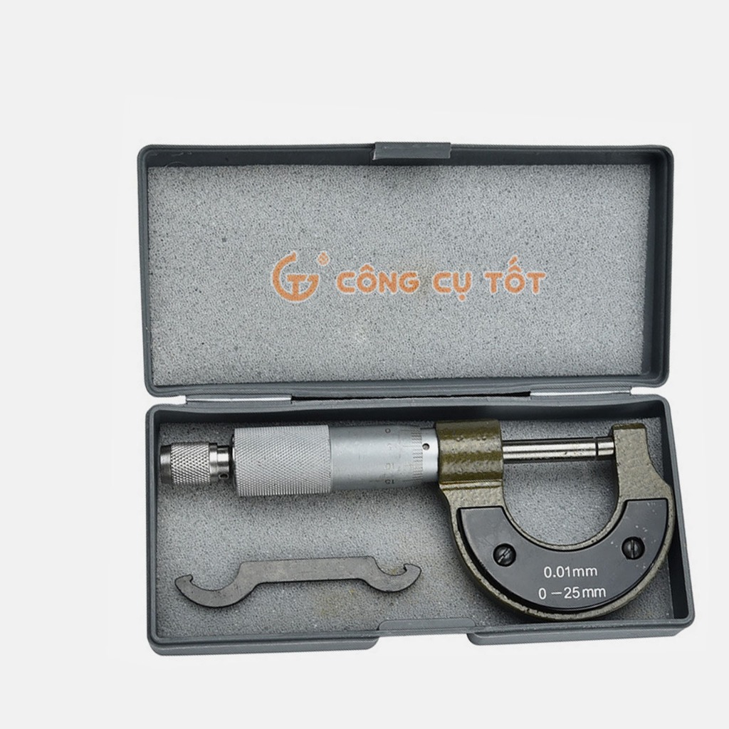 Panme đo ngoài 0-25mm độ chính xác 0.01mm - Thước kẹp panme đo dây đồng | Shopee Việt Nam