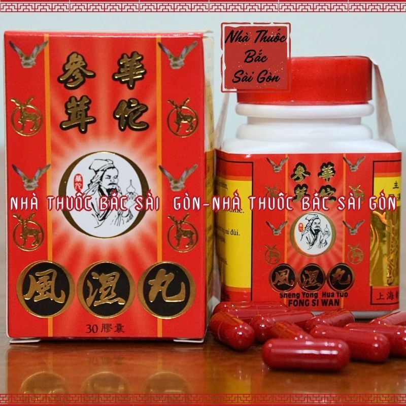 Sâm Nhung Hoa Đà Phong Thấp Hoàn Hàng Xịn Nắp Đỏ Hộp 30 viên - SHENG YONG HUA TUO FONG SI WAN ...