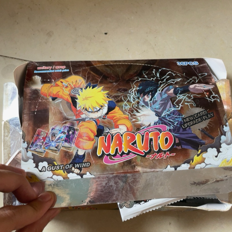 vỉ 36 gói thẻ bài naruto tuyệt đẹp | Shopee Việt Nam