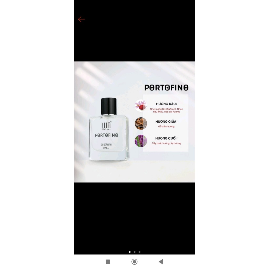 Nước Hoa Portofino 50ml - LUA Perfume | Shopee Việt Nam