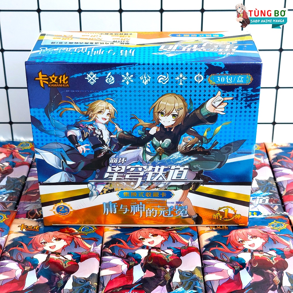 [Full Box] Hộp Thẻ Nhân Phẩm Honkai: Star Rail (Nhiều Mẫu) | Shopee ...