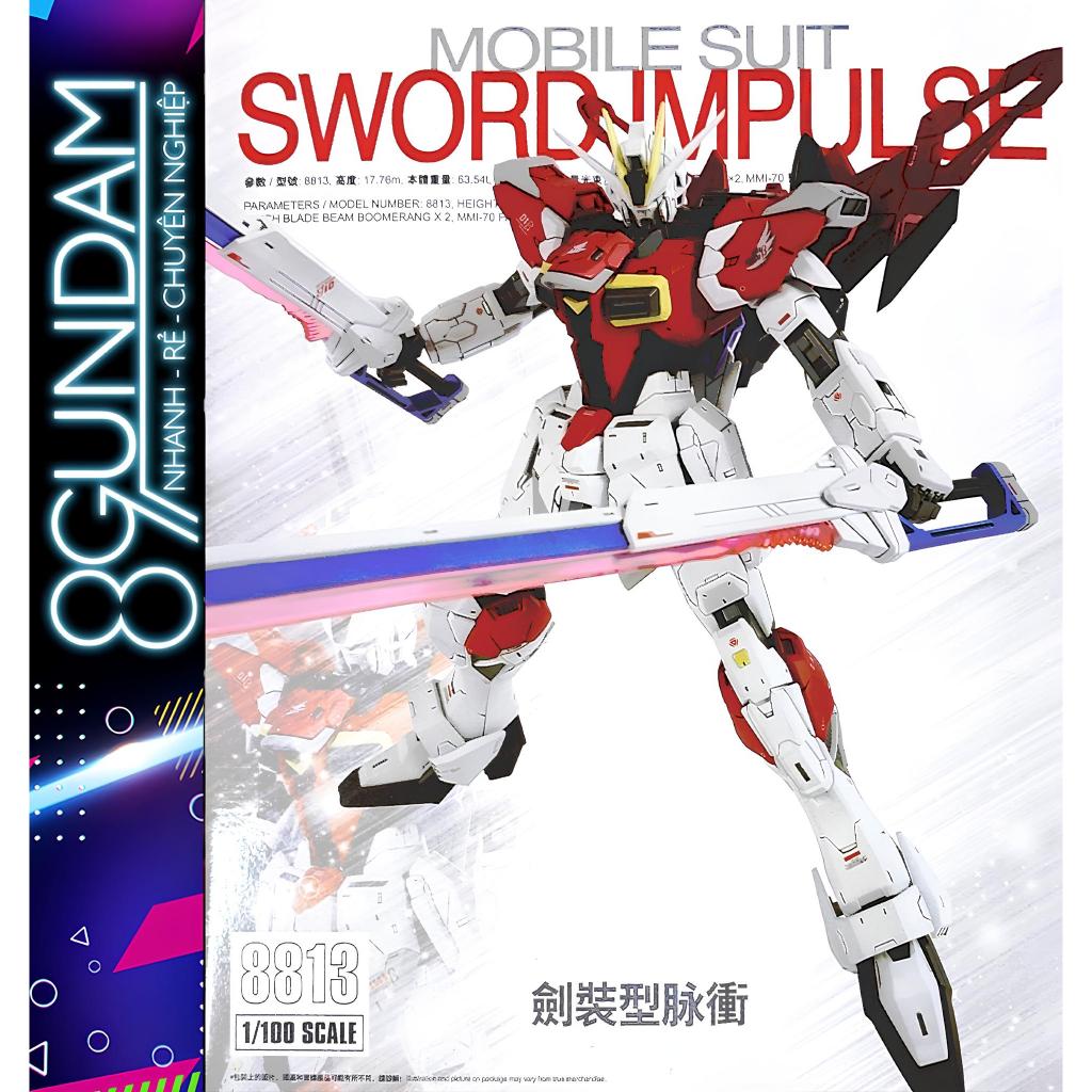 Mô Hình Lắp Ráp MG 8813 Sword Impulse (tặng kèm action base + decal ...