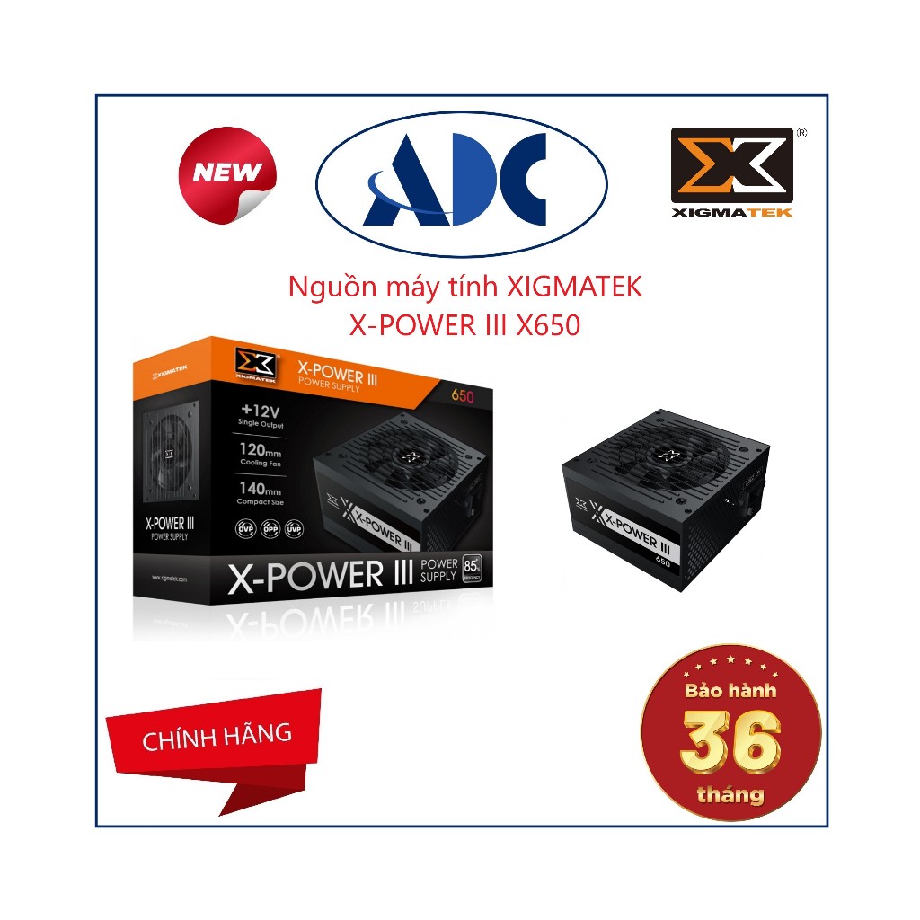 Nguồn máy tính Xigmatek X650 - Chính Hãng | Shopee Việt Nam