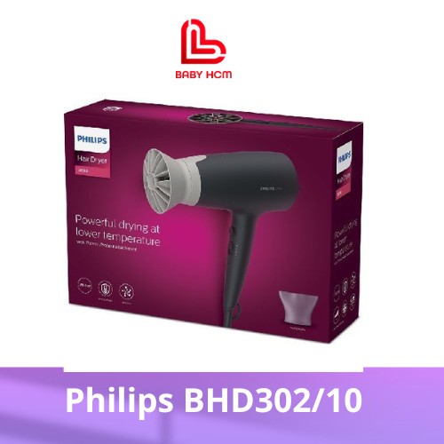 Máy sấy, tạo kiểu tóc Philips BHD302, công suất 1600W, hàng chính hãng ...