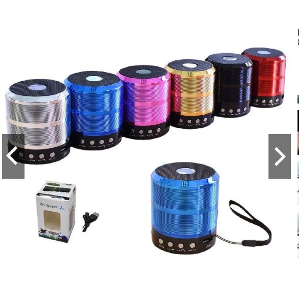 Loa Bluetooth Mini SPEAKER WS-887 Loa Không Dây Nhiều Màu Sắc | Shopee Việt Nam