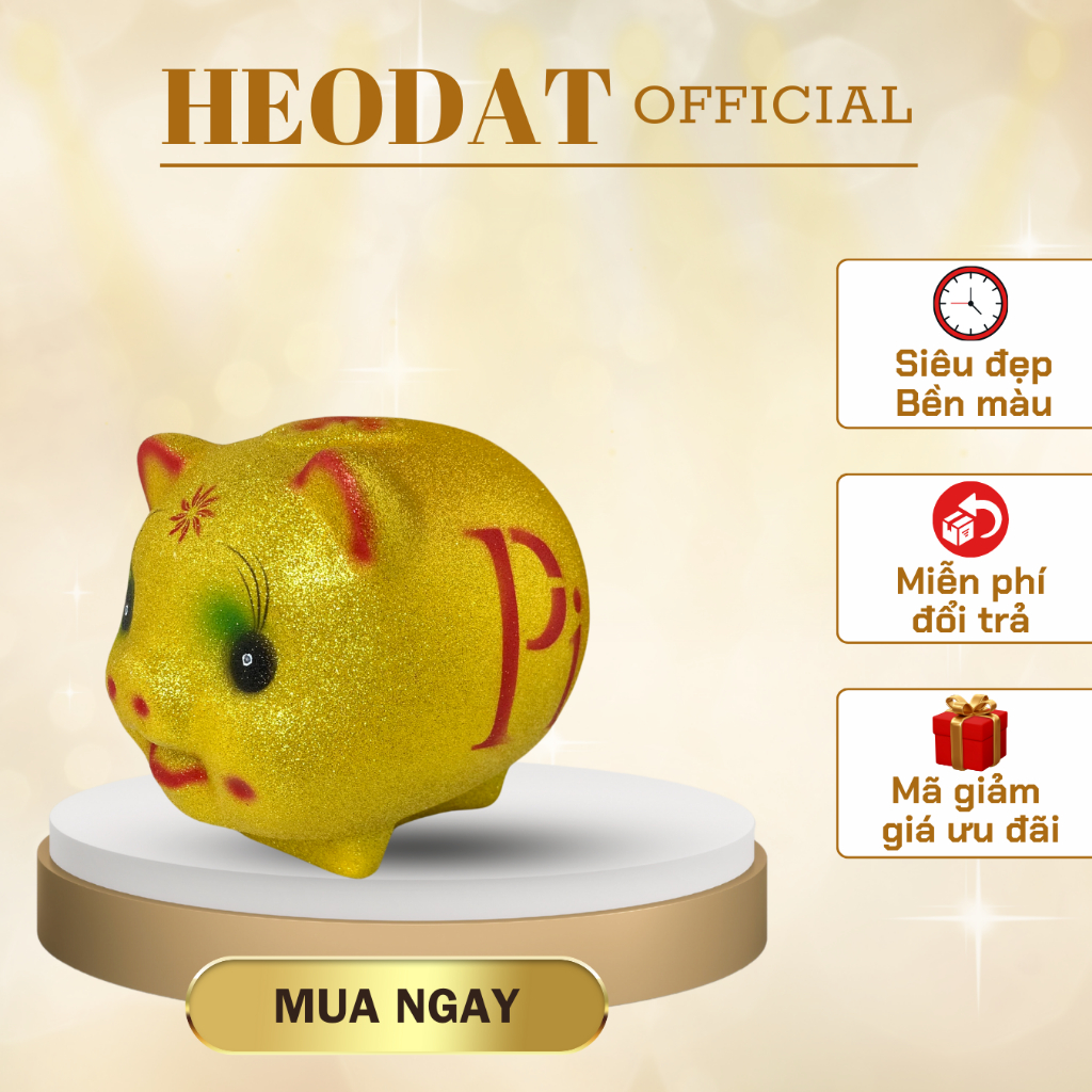 Heo đất tiết kiệm PI TRUYỀN THỐNG size số 1 mini dễ thương,Ống tiết ...