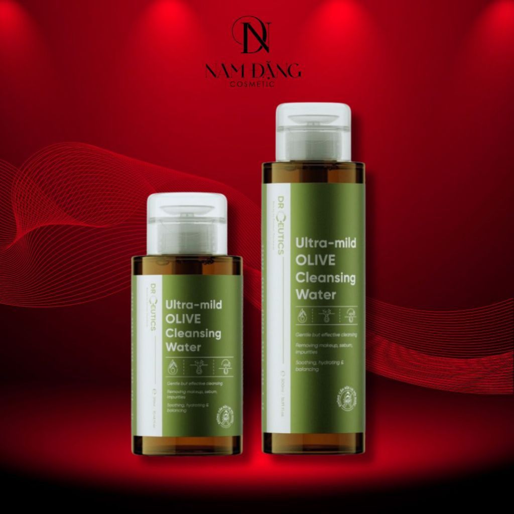 Nước Tẩy Trang Drceutics Ultra-mild OLIVE Cleansing Water 310ml/500ml ...