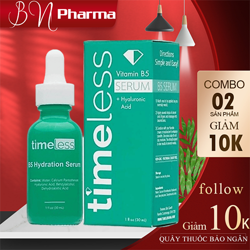 Tinh Chất Timeless Vitamin B5 + Hyaluronic Acid (30ml) | Shopee Việt Nam