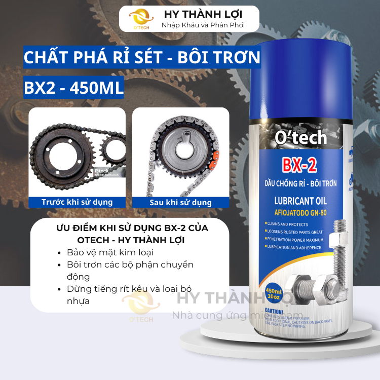 Dầu phá sét chống rỉ Otech, Bôi trơn đa năng O’tech BX-2, Bôi Trơn Lubricant Oil | Shopee Việt Nam