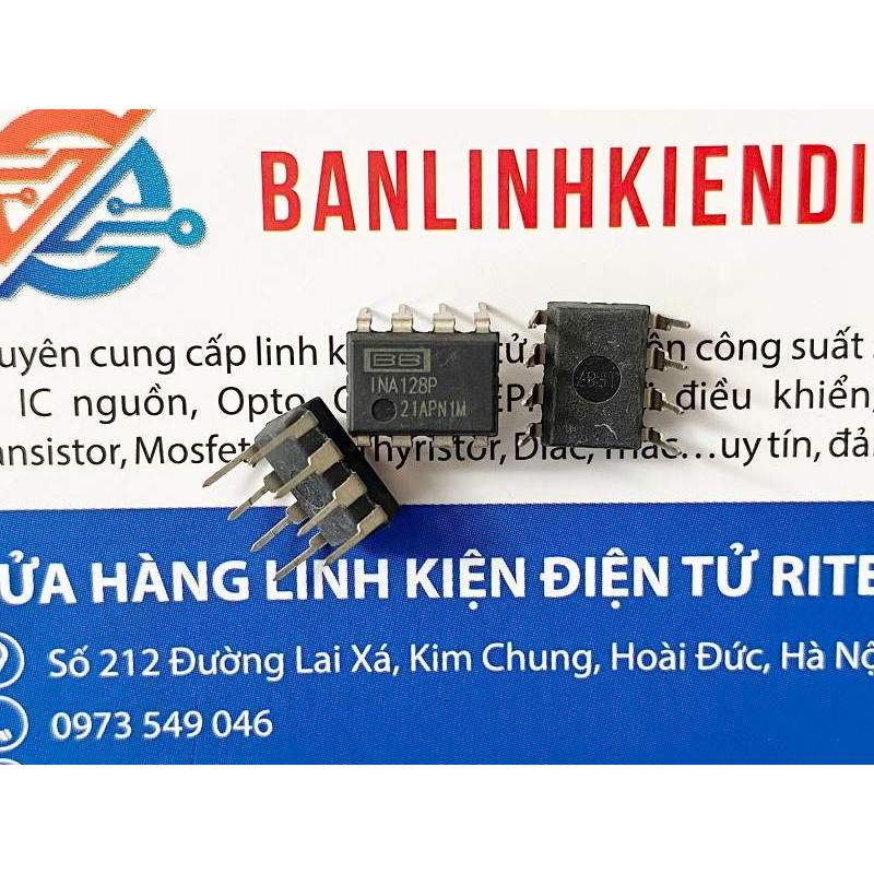 INA128 INA128P INA128PA IC khuếch đại DIP8 | Shopee Việt Nam