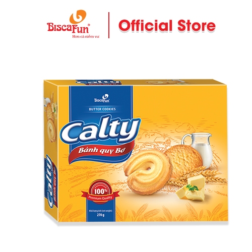 Bánh Quy Bơ Calty Biscafun hộp 270g | Shopee Việt Nam