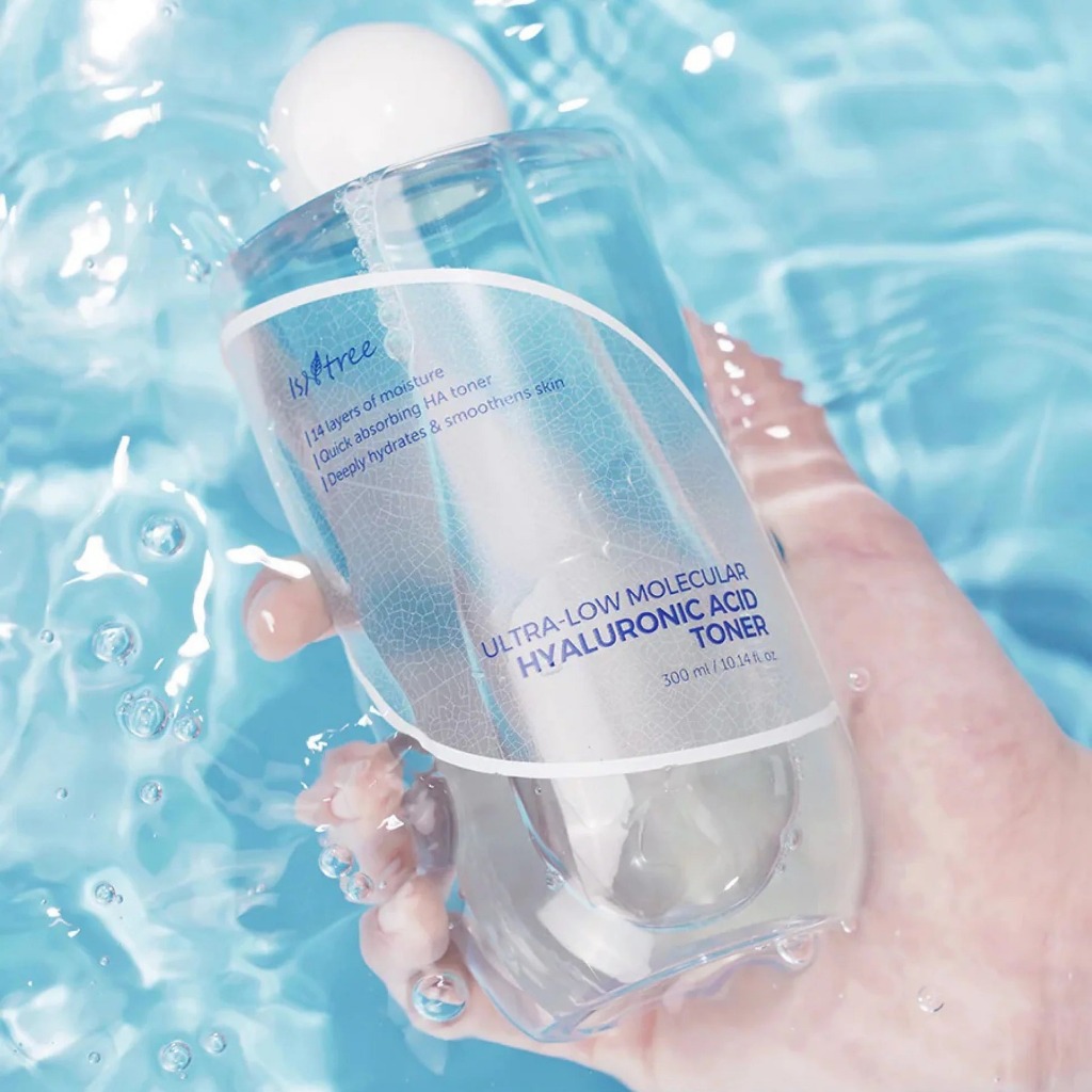 Toner thuần chay cấp nước Isntree Ultra-low Molecular Hyaluronic Acid ...