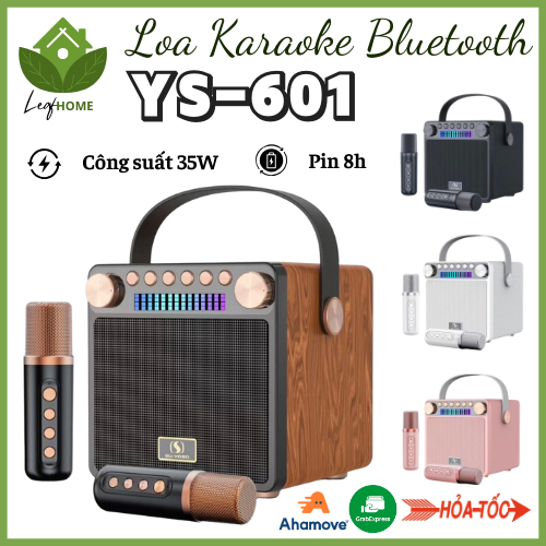 Loa Karaoke Bluetooth YS-601 SU-YOSD_Công suất 35W, dung lượng pin lớn ...
