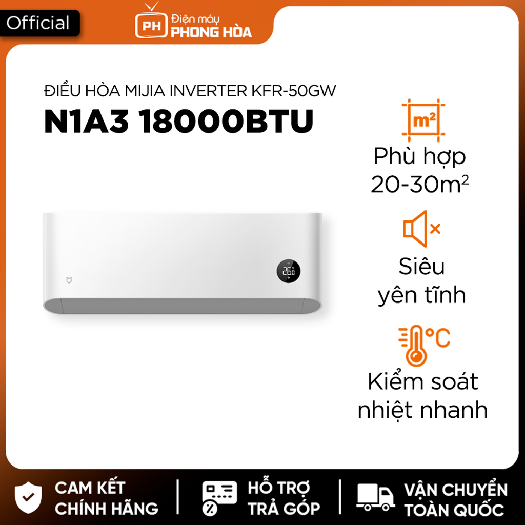 Điều Hòa 2 Chiều Xiaomi Mijia N1A3 1.5HP/2HP- Kèm 3m ống đồng | Shopee Việt Nam
