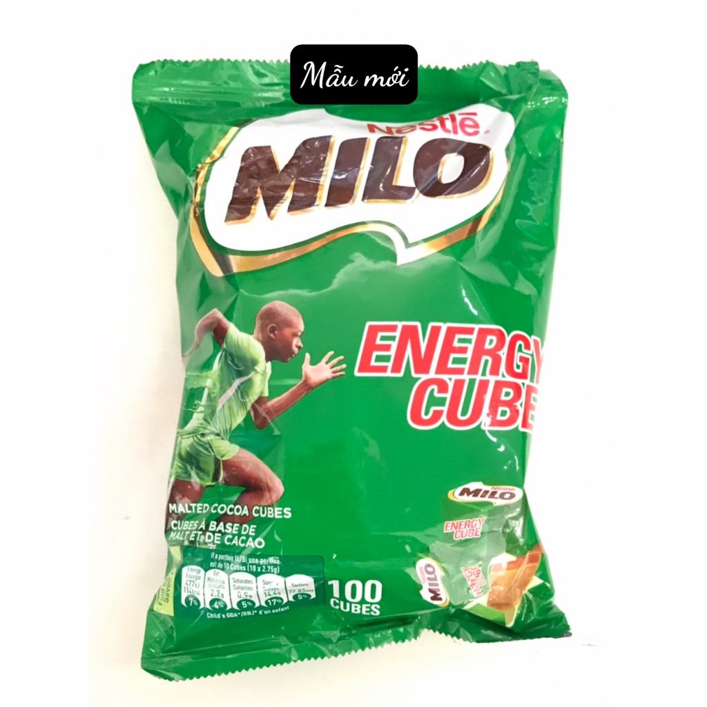 Kẹo Milo Energy Cube 100 viên Nestlé (Gói 275g) | Shopee Việt Nam