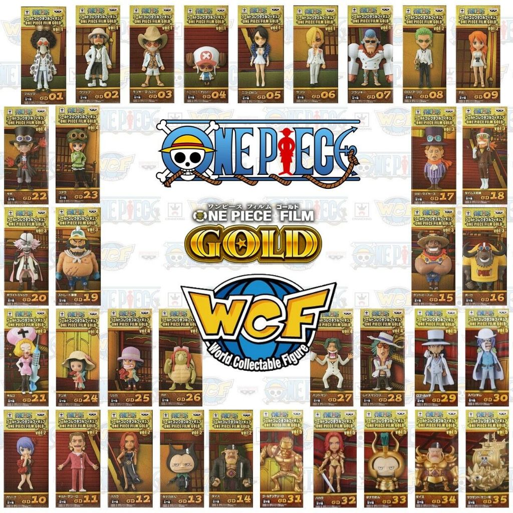 [Có sẵn 🔥] Mô hình One Piece chính hãng - Onepiece Film Gold WCF - Mô ...