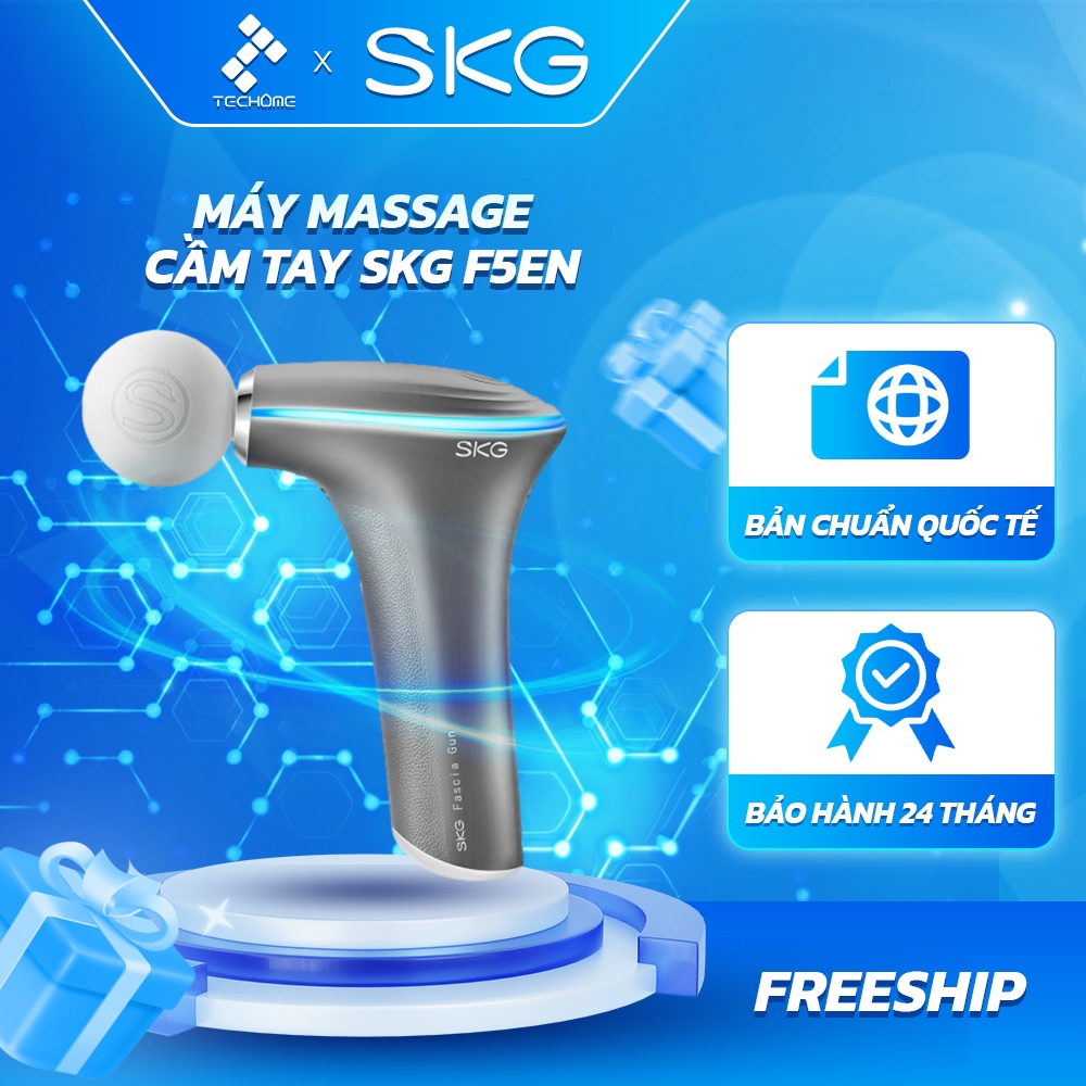 Bản Chuẩn Quốc Tế - Máy Massage Cầm Tay SKG F5EN | Shopee Việt Nam