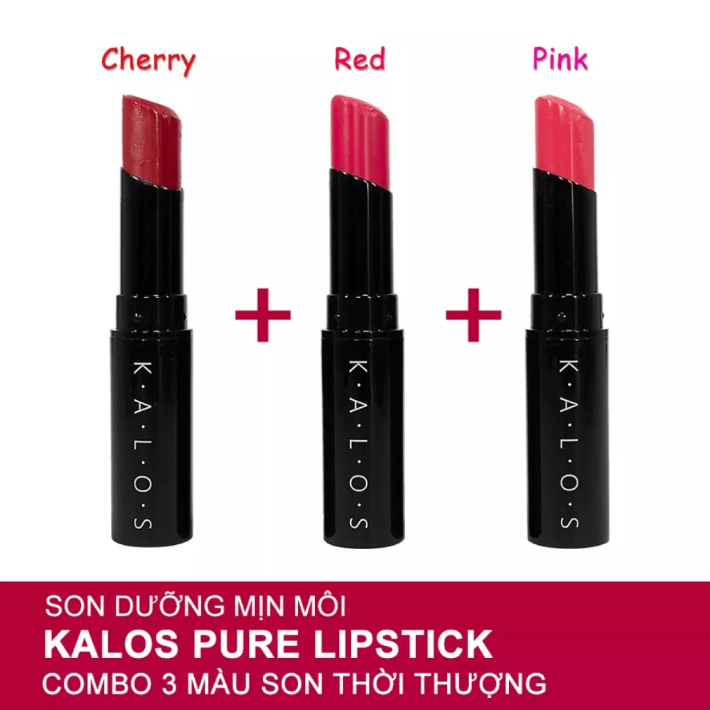 Thanh lý Son dưỡng môi Kalos The Rucy 3.5g (không có vỏ hộp) | Shopee ...