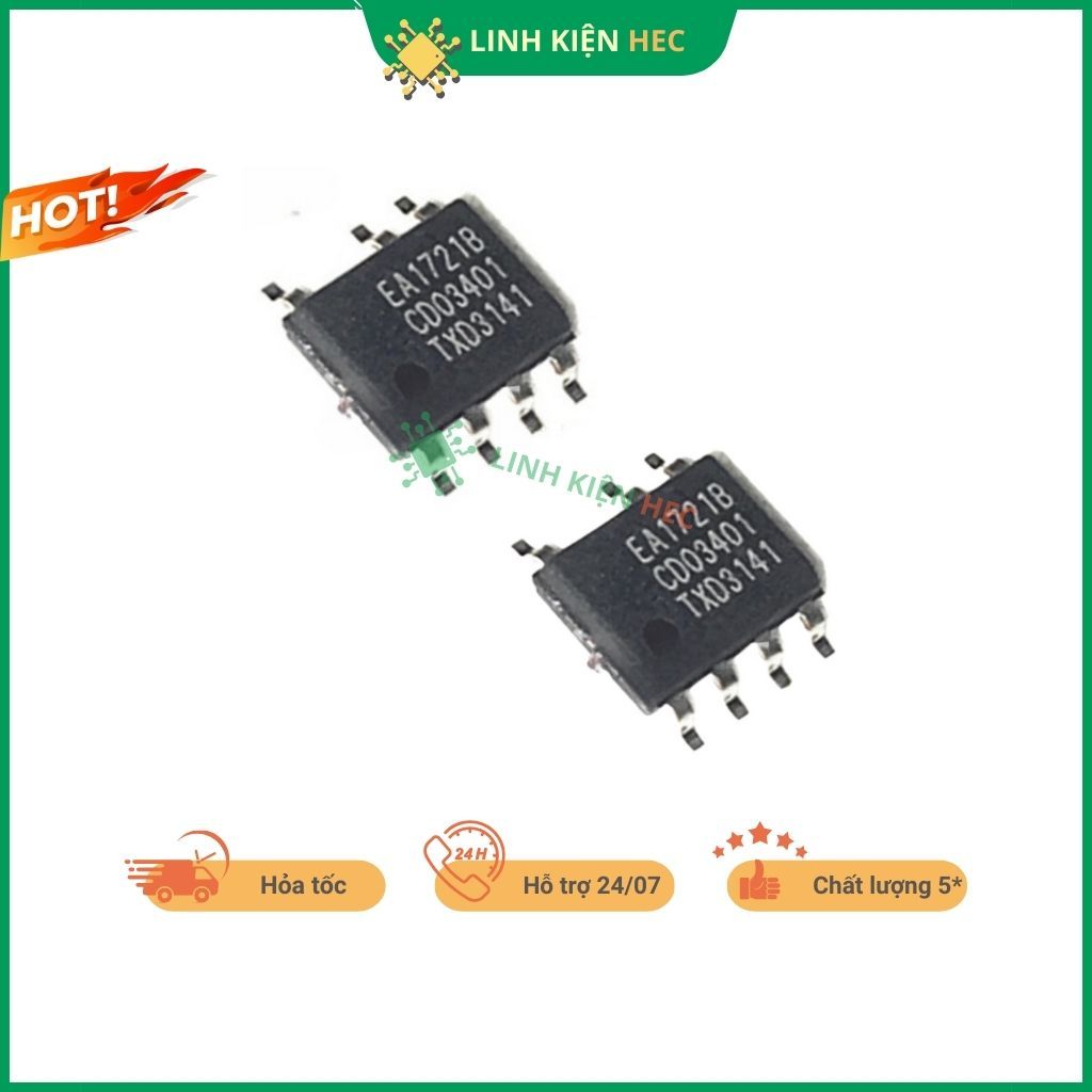 IC nguồn TEA1721 EA1721 TEA1721D SOP- 7 chính hãng linhkienhec ...