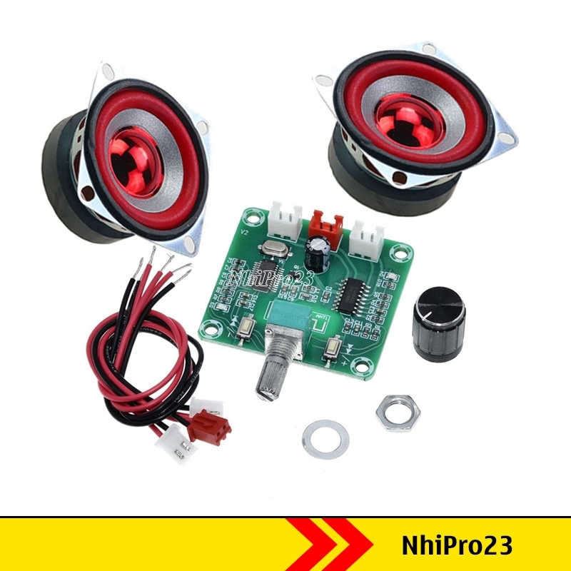 Combo Mạch loa bluetooth 5.0 + 2 Loa. Phụ kiện để chế loa Bluetooth chất âm nghe hay Siêu đỉnh ...