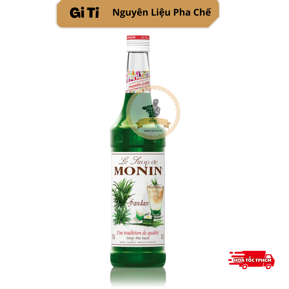 Siro Monin Lá Dứa | Lá Nếp | Pandan | Syrup Monin Pandan 700ml | Shopee ...
